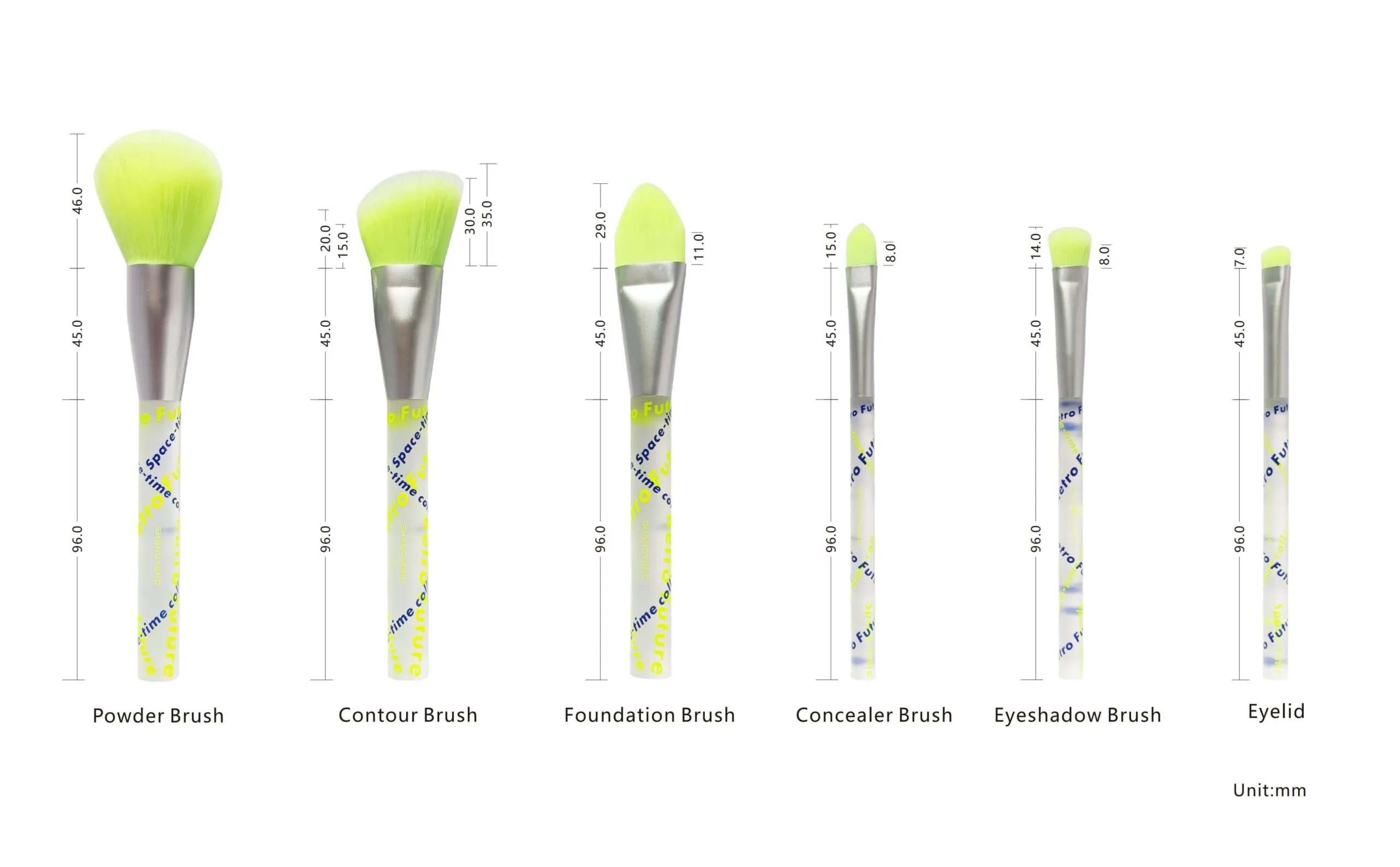 Private Label Makeup Brush Set For Beginner